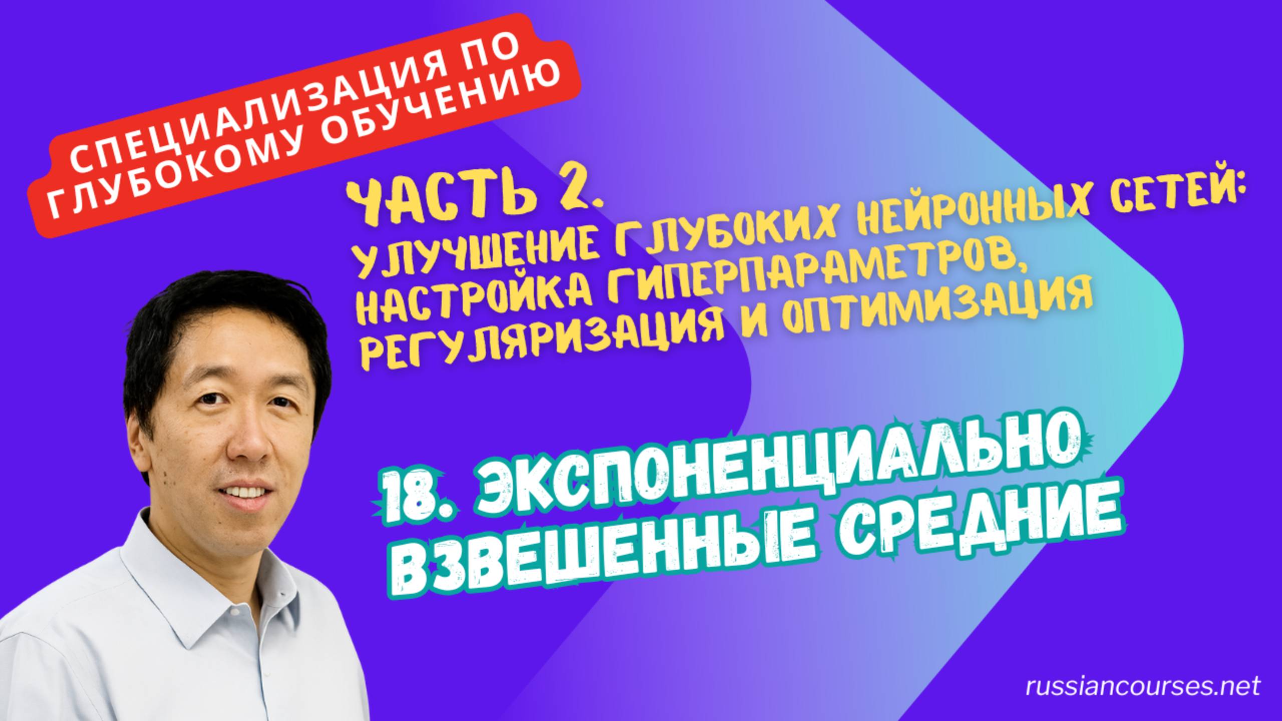 18. Экспоненциально взвешенные средние
