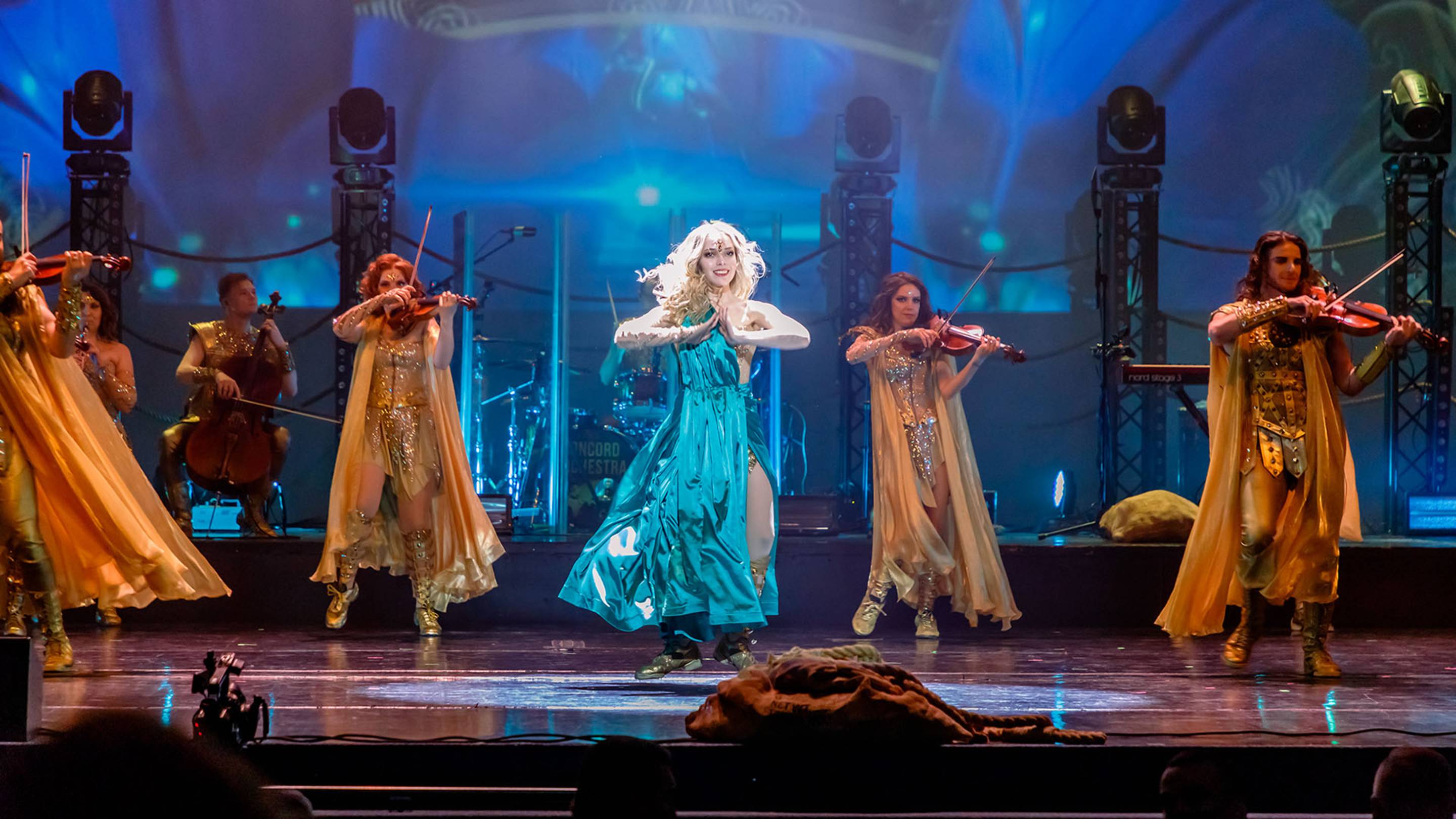 CONCORD ORCHESTRA шоу «Рождение мира» Индия