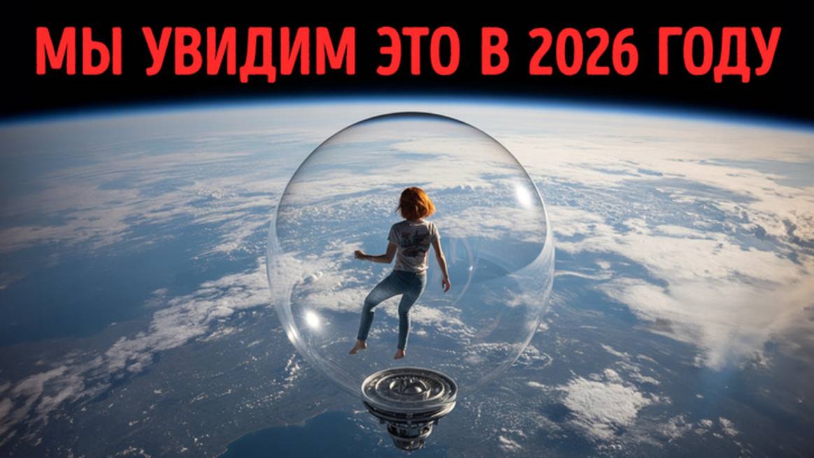 Первый настоящий космический пузырь 🚀 Планируют запустить в 2026 году 🌌✨