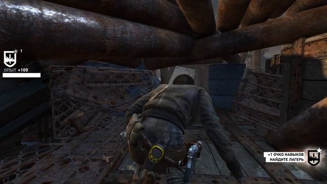 Tomb Raider (2013) на 100%.  Лара отправляется на корабль "Эндьюранс", чтобы помочь Алексу.