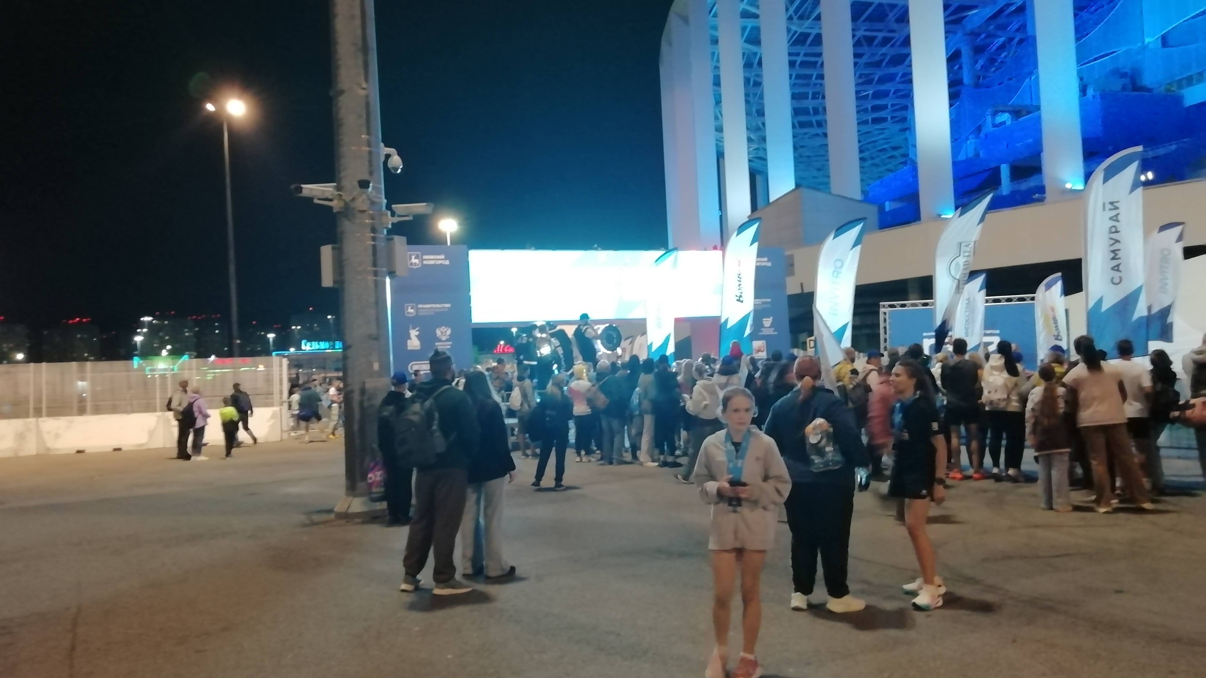 Вечерний забег в Нижнем Новгороде 6 сентября 2025.