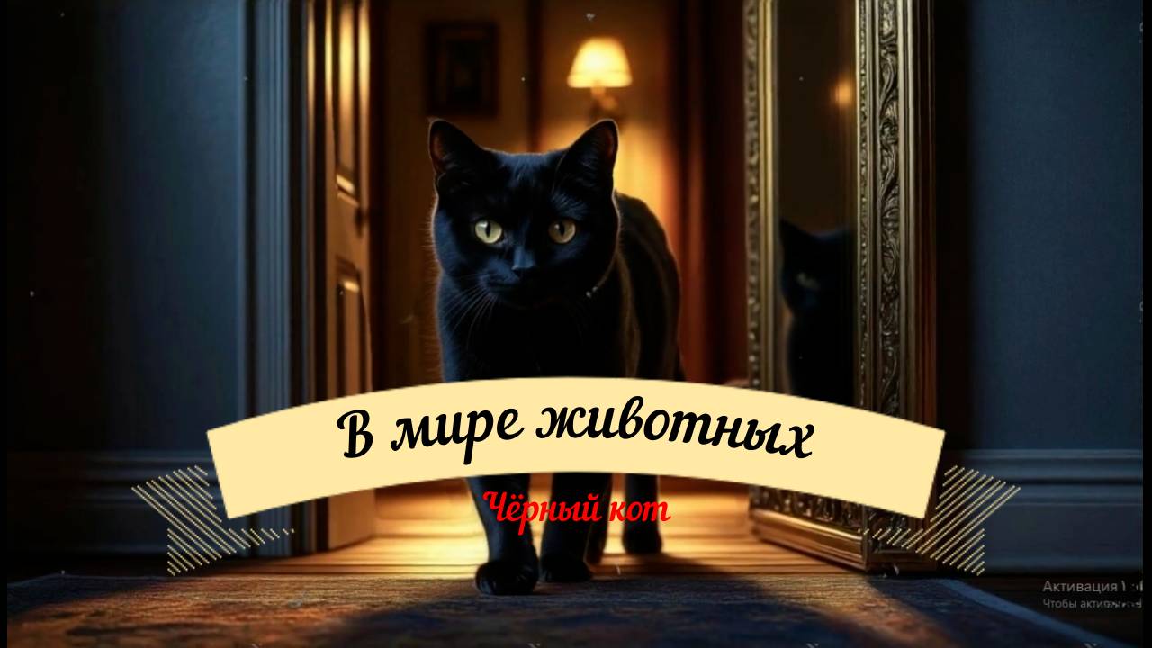 Чёрный кот — загадочный и дружелюбный пушистик!