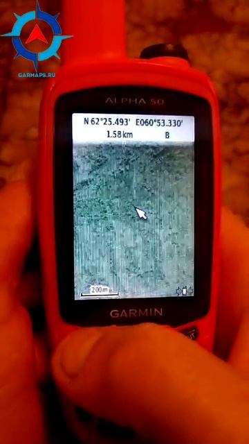Отзыв Garmin Alpha 50 с картами от Гармапс
