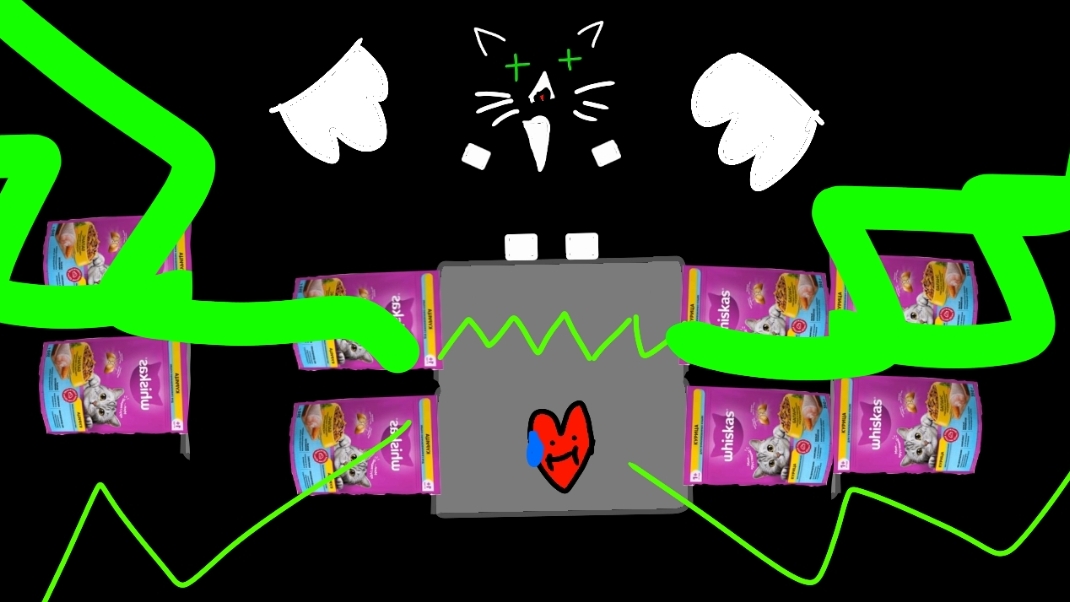 что будет если не дать Талику Вискас.