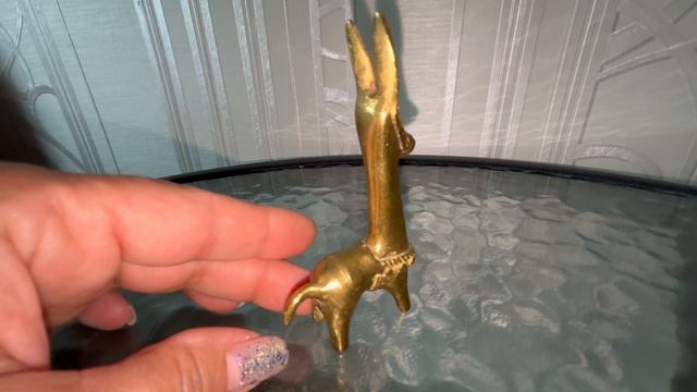 Статуэтка ослика. Миниатюрка арабского происхождения.