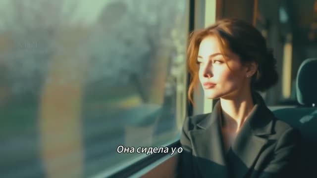 Она сидела у окна