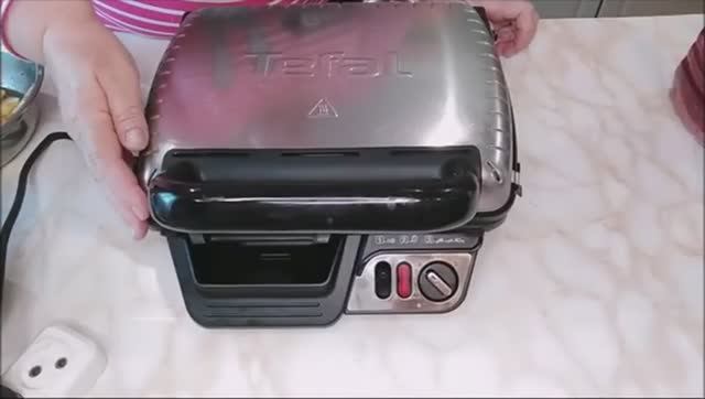 ЭЛЕКТРОГРИЛЬ TEFAL! Вкусный ужин за считанные минуты! Быстро,вкусно и полезно!.mp4