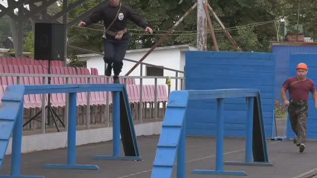 Соревнования пожарных государственной противопожарной службы Воронежской области сентябрь 2025