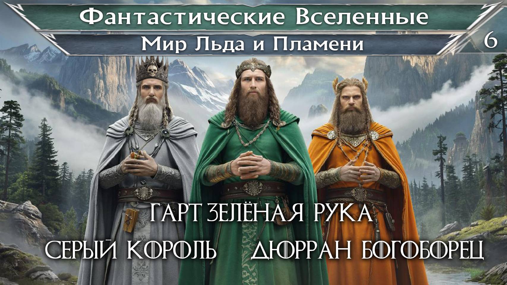 6 / Серый Король, Дюрран Богоборец, Гарт Зелёная Рука / Мир Льда и Пламени