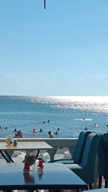 Лермонтово вид с кафе на море