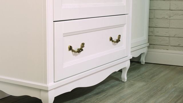 ЛИОРА - 90 в цвете белый - комплект мебели для ванной комнаты, бренд ValenHouse