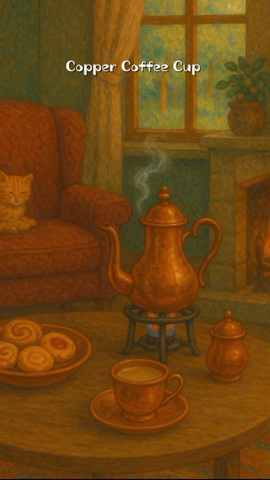 Copper Coffee Cup – Tongue Twister / Медная кофейная чашка – скороговорка