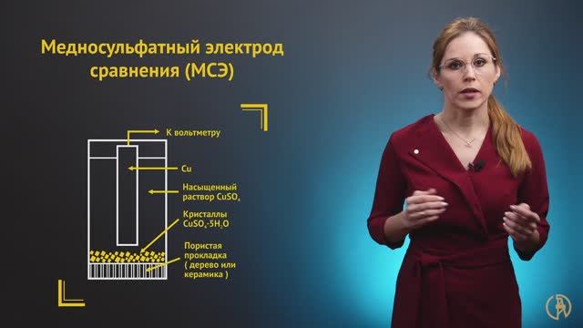 Электродные потенциалы металлов. Электроды сравнения