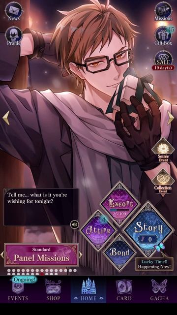 Ikemev Villains: Christmas Date Gacha: Roger's Card Voiced Lines