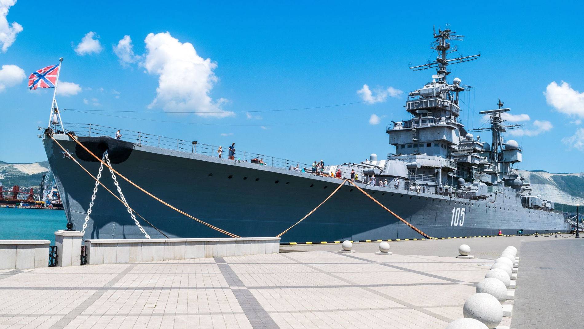 Крейсер Михаил Кутузов в Новороссийске, музей крейсер Михаил Кутузов, Новороссийск