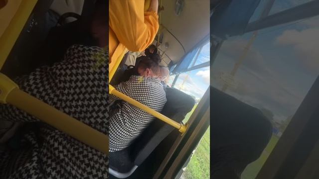 "Я в рот е**л тебя и твоих мусоров..." В Ульяновске мужчина из 90-х на всю маршрутку оскорблял женщи