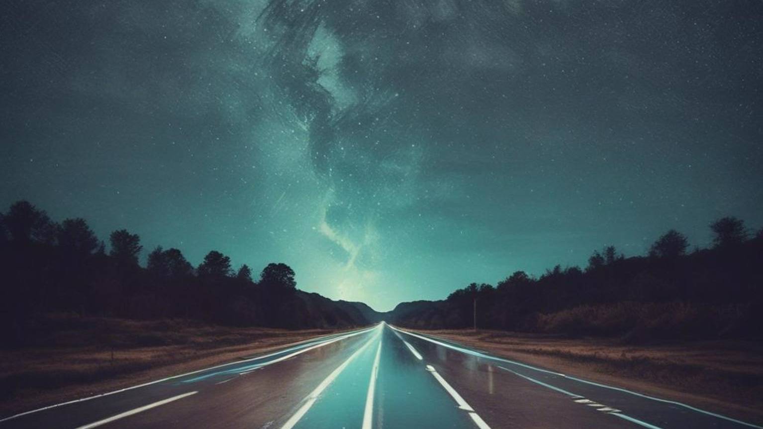 Продолжение темы ночной дороги.