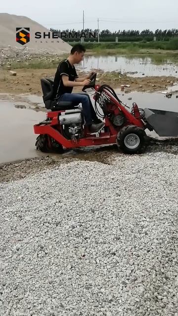 Погрузчик #SHERMAN #H130 Полный привод