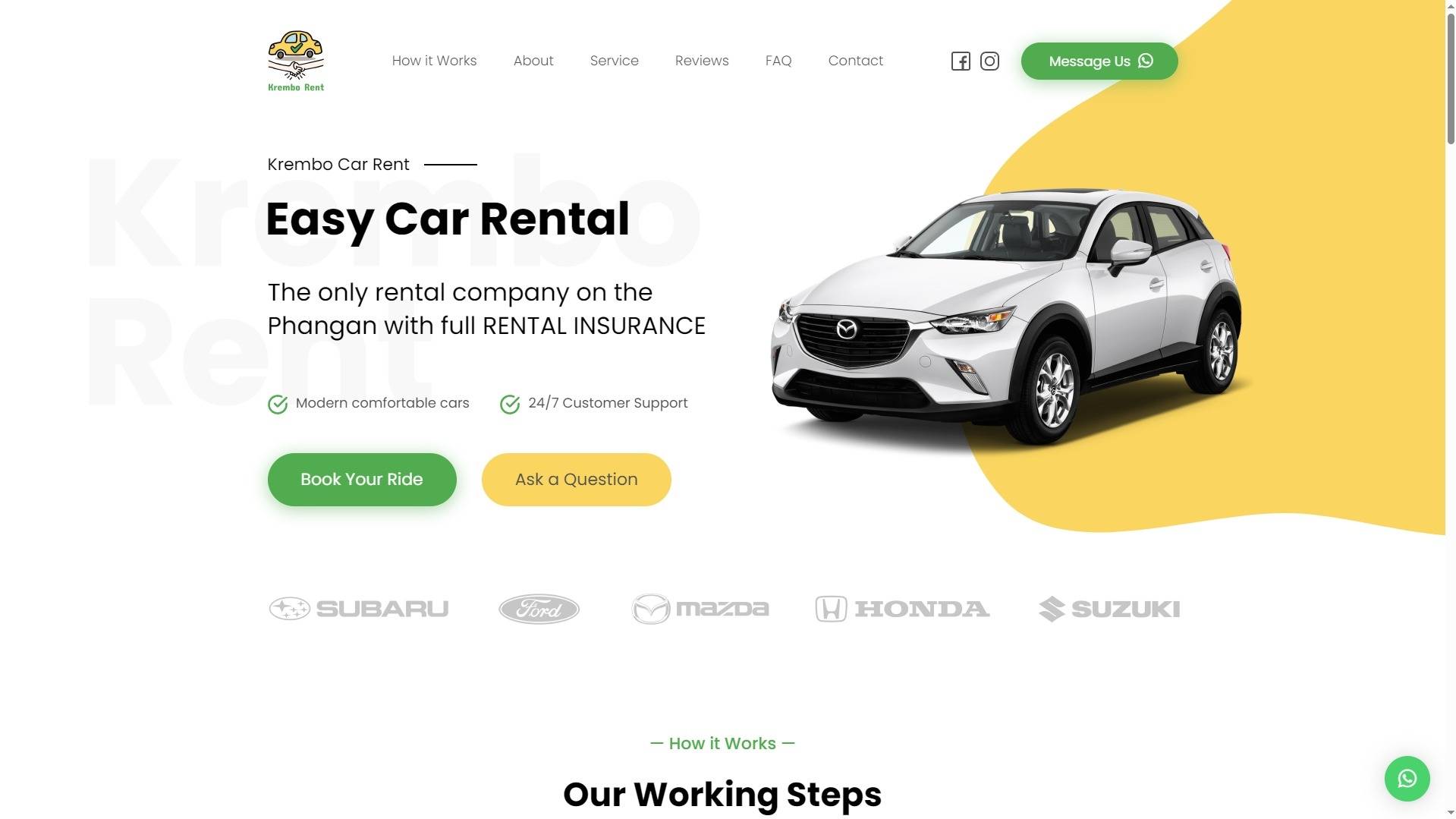 Krembo Rent, краткий обзор