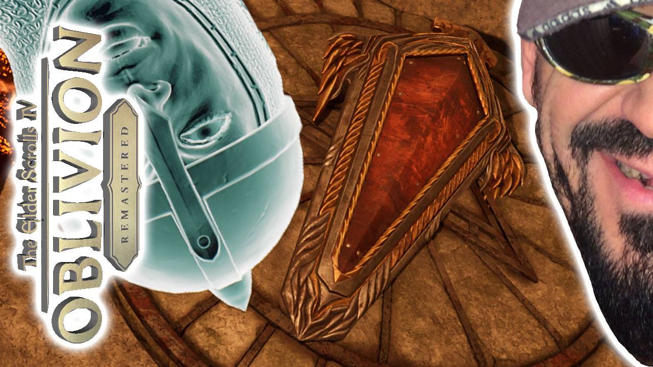 Легендарный щет щит паладина The Elder Scrolls IV Oblivion Remastered