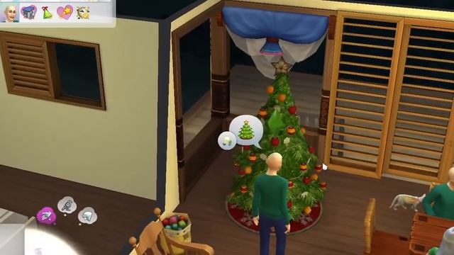 The Sims 4 Новый Год! #2