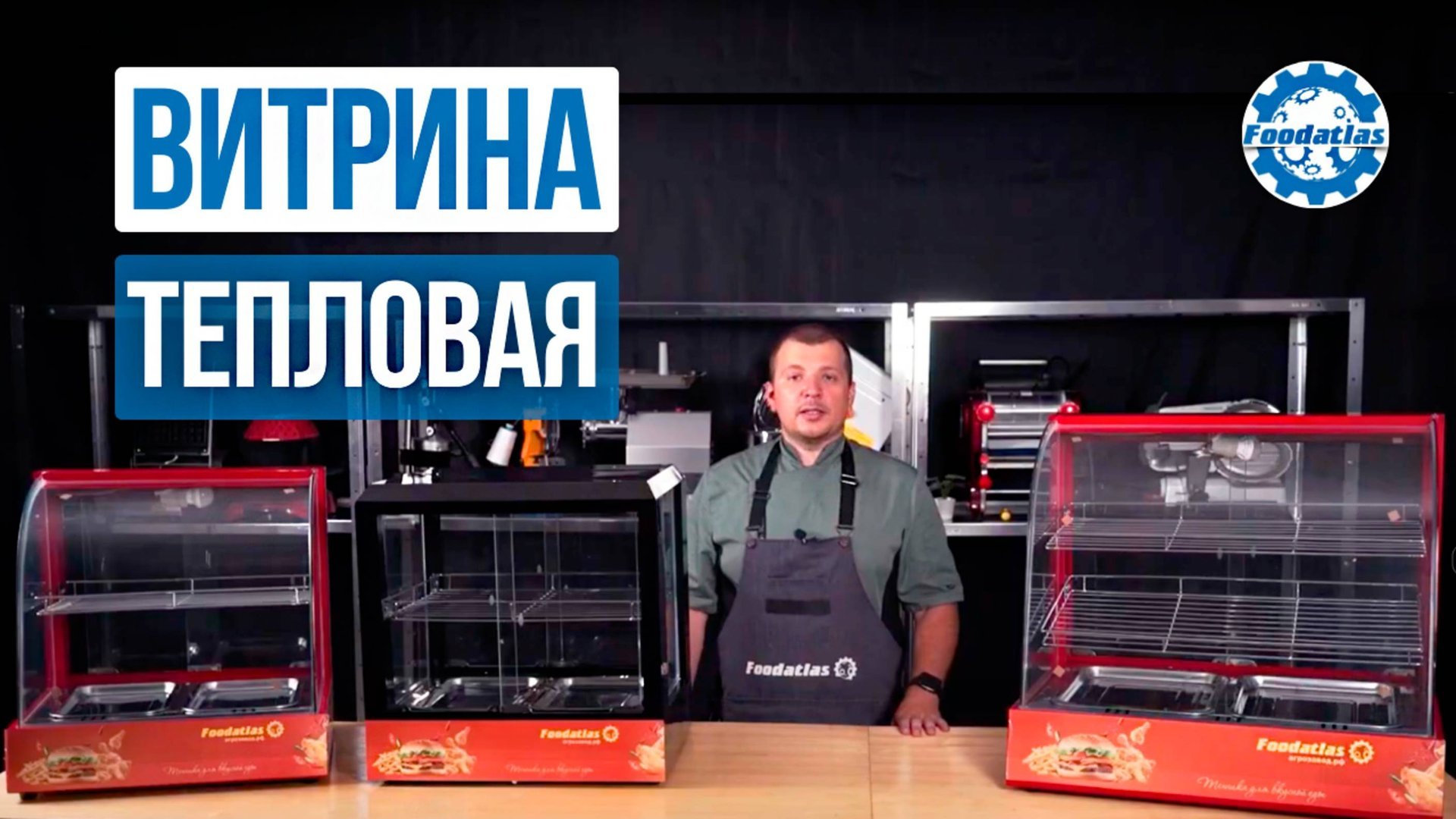 Тепловая витрина настольная CY Foodatlas Как выбрать тепловую витрину для бизнеса?