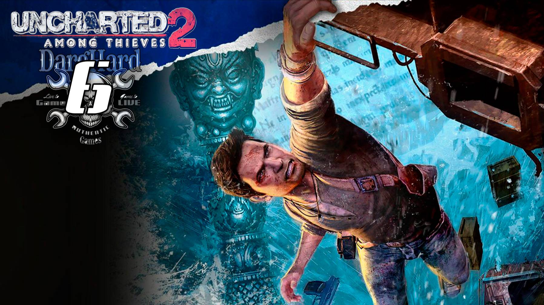 Uncharted 2: Cреди воров. PS5. 06. Часть 6. Прохождение 4K UltraHD 2160p Без Комментариев!