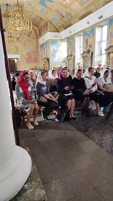 Первая спевка Народного хора "Честнейшую Херувим "07.09.2025