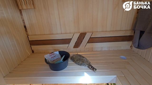 Подспинник со вставками из термо-осины (Брус - Каркас)