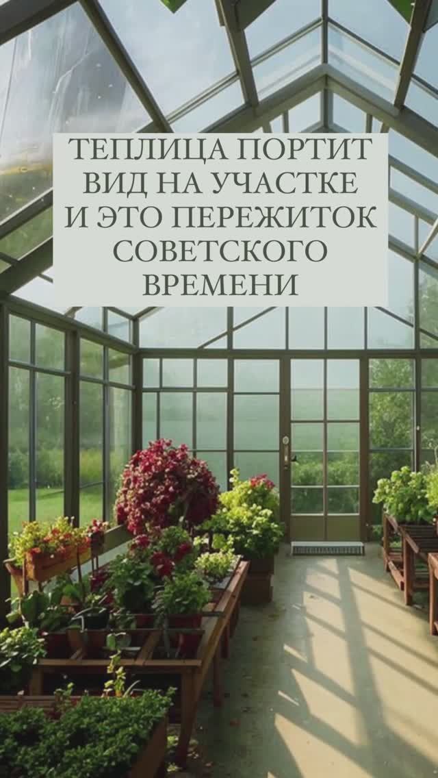 ТЕПЛИЦА В САДУ
