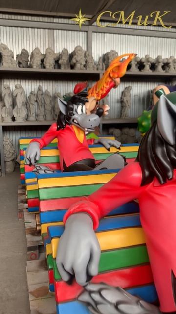 Обзор скульптур сказочных персонажей