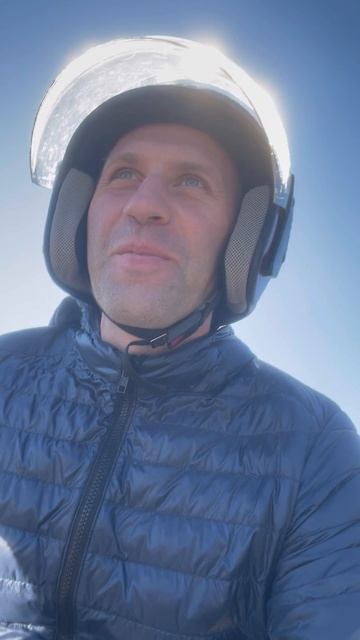 Электровелосипед против ветра.