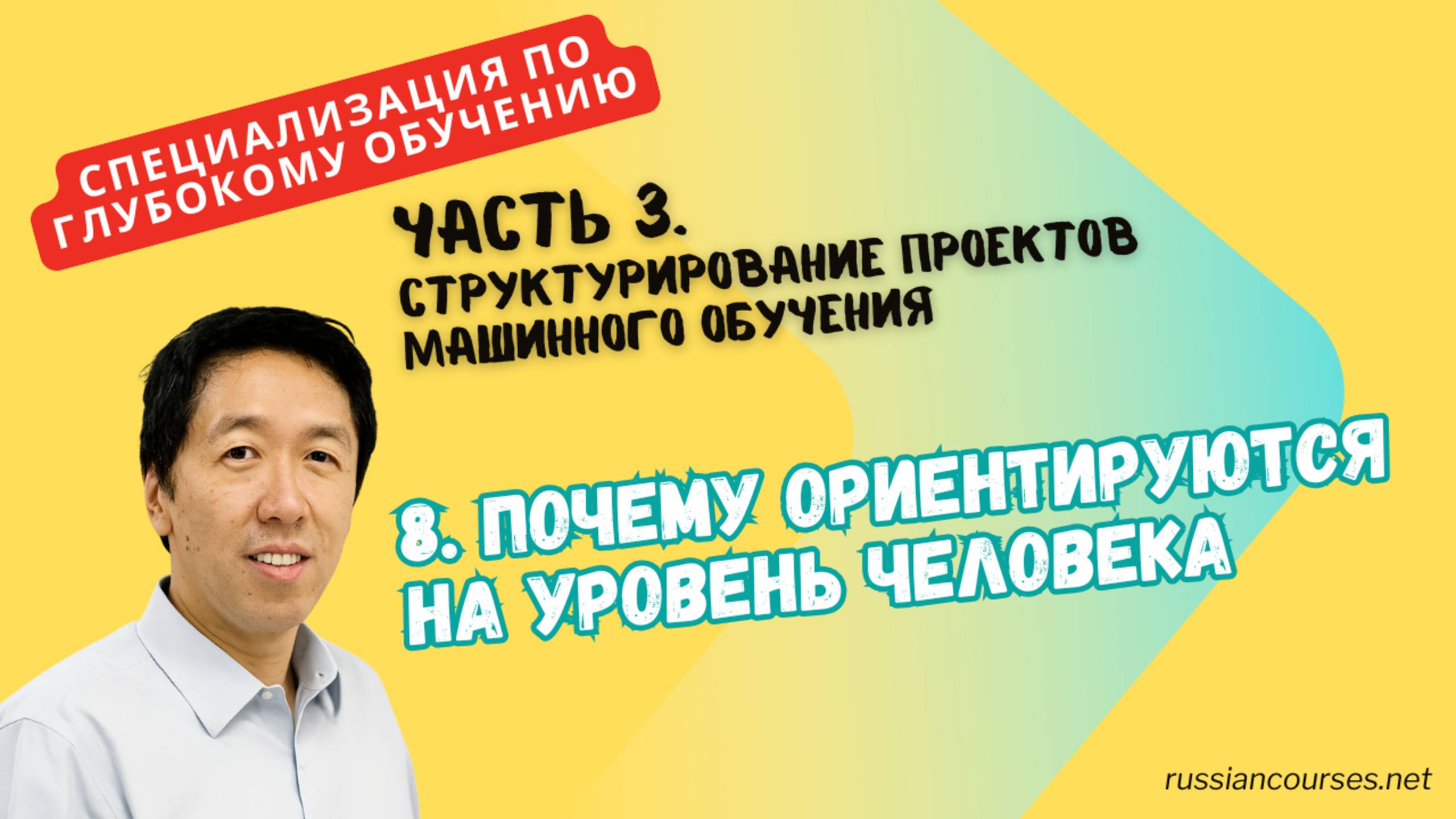 8. Почему ориентируются на уровень человека
