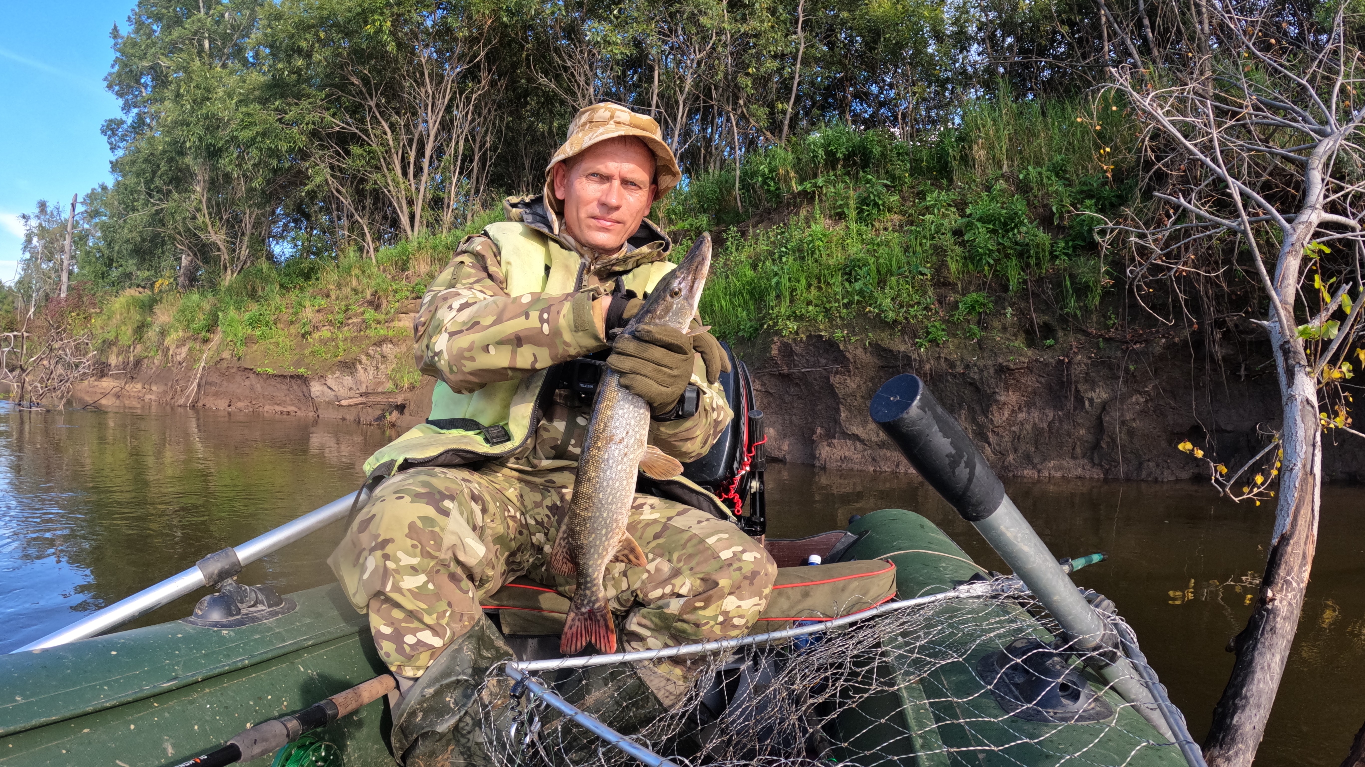 🎣 КРУПНЯК ПЕРВЫЙ АВГУСТ 2025🎣fishing#туризм#природа#ловля#рыбалка#щука#ловлящуки#ночевка#Чулым#