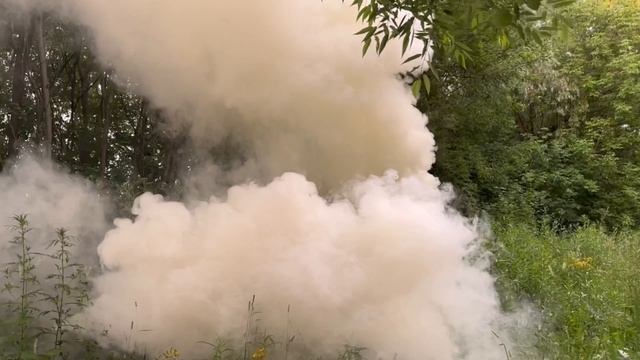 МЕГА МОЩНАЯ ДЫМОВАЯ ШАШКА БЕЛАЯ (мощнее РДГ-2Б), армейский дым двухсторонний