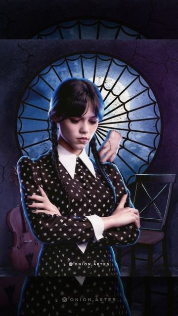 Уэнсдей генерация нееросетей ИИ