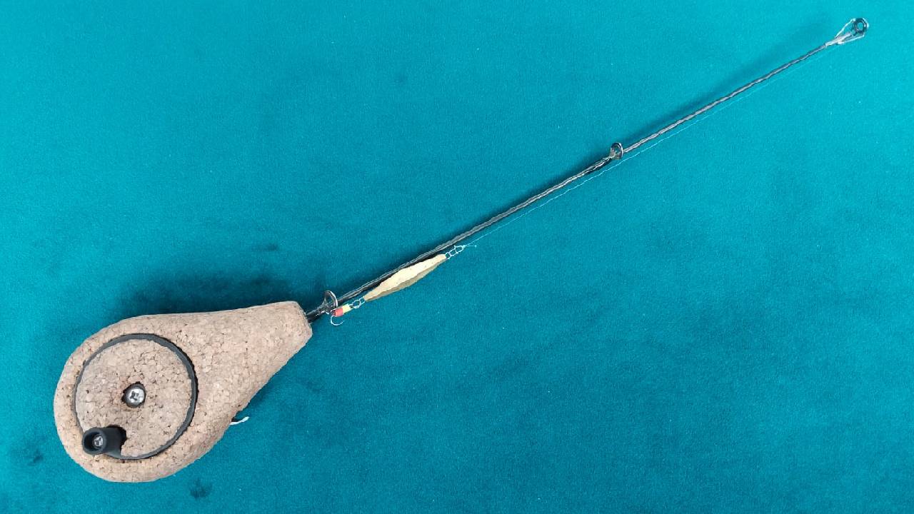 Удочка блеснилка-балалайка на окуня