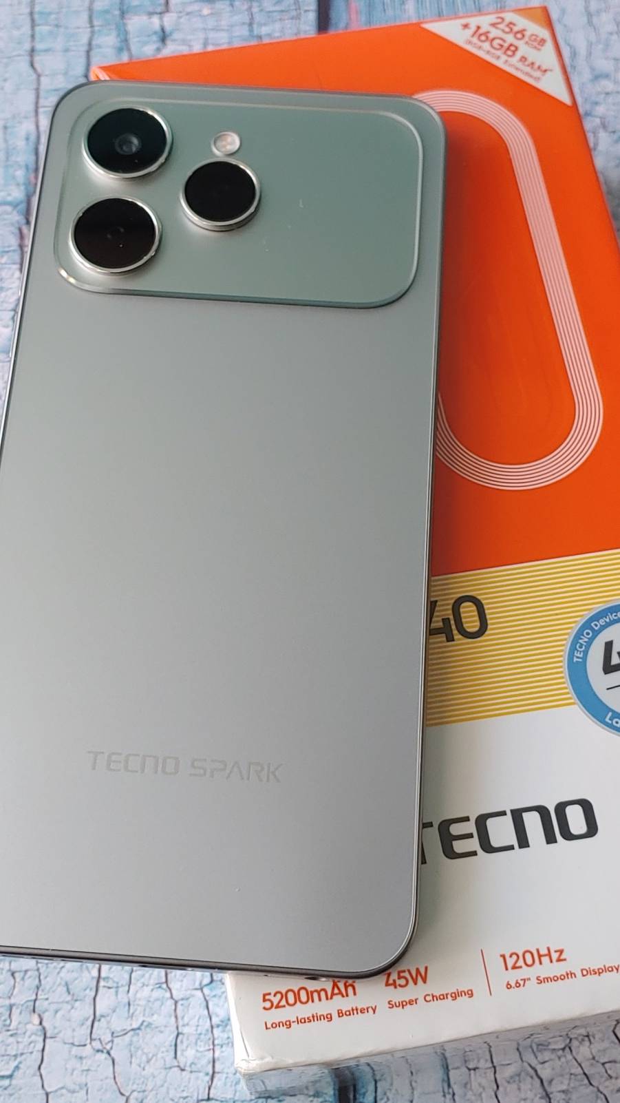Tecno Spark 40 8/256Gb Antutu Test