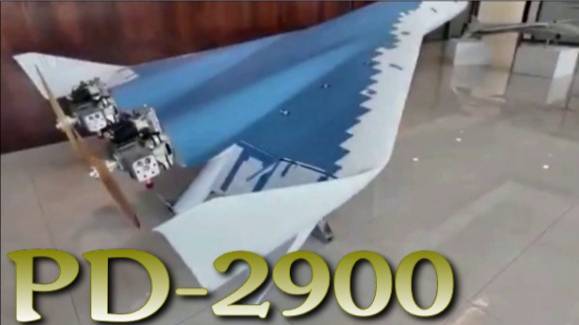 PD-2900 - новый китайский дрон типа "Герань", с раскраской Су-57