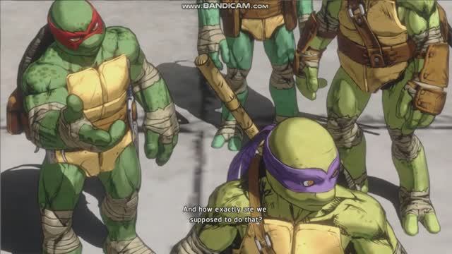 Черепашки Мутанты Ниндзя в Манхеттене. Размотали КАРАЯ.