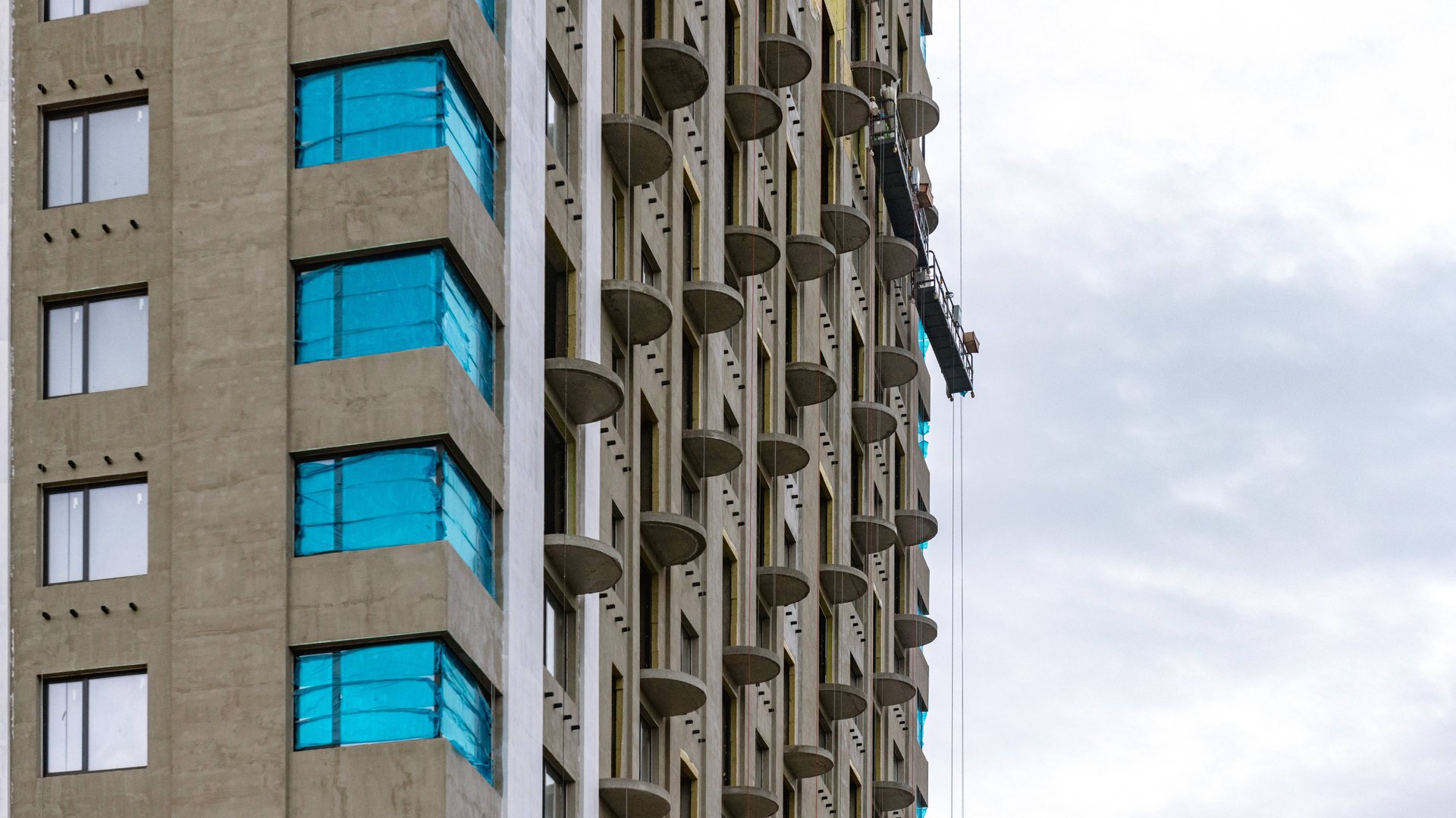 Ход строительства Пульсар (август)