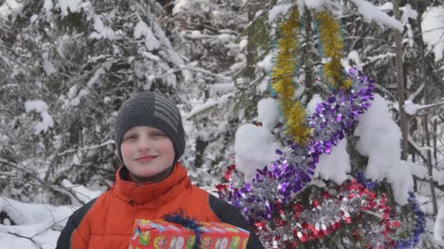 Новогодняя прогулка в лес