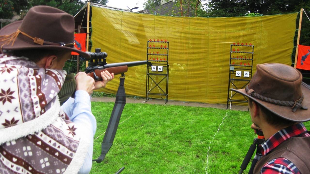 Ковбойский День Рождения / Выездной тир