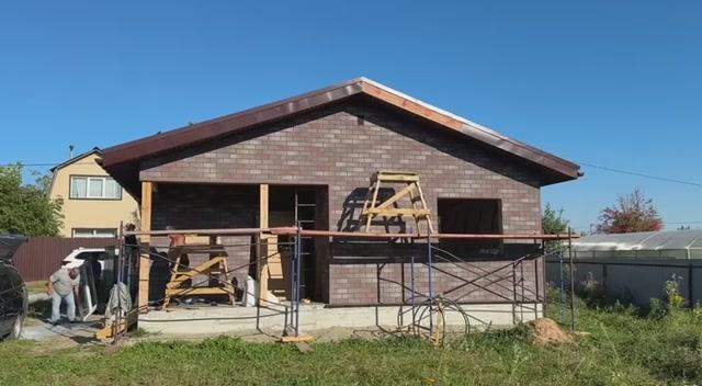 Каркасный дом по проекту Герда, 64 м2