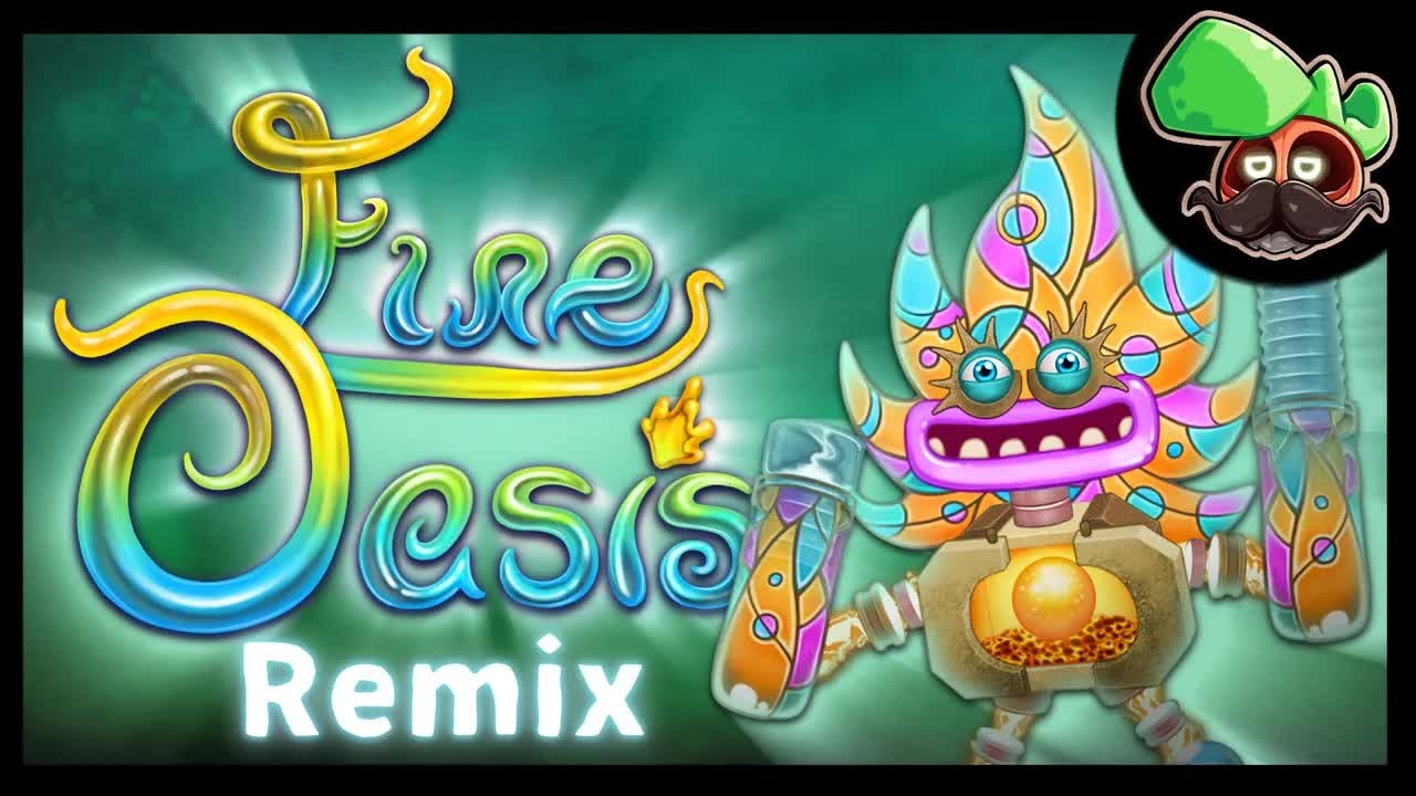 Огненный Оазис • Ремикс (My Singing Monsters, Мои Поющие Монстры, Msm, Мсм)