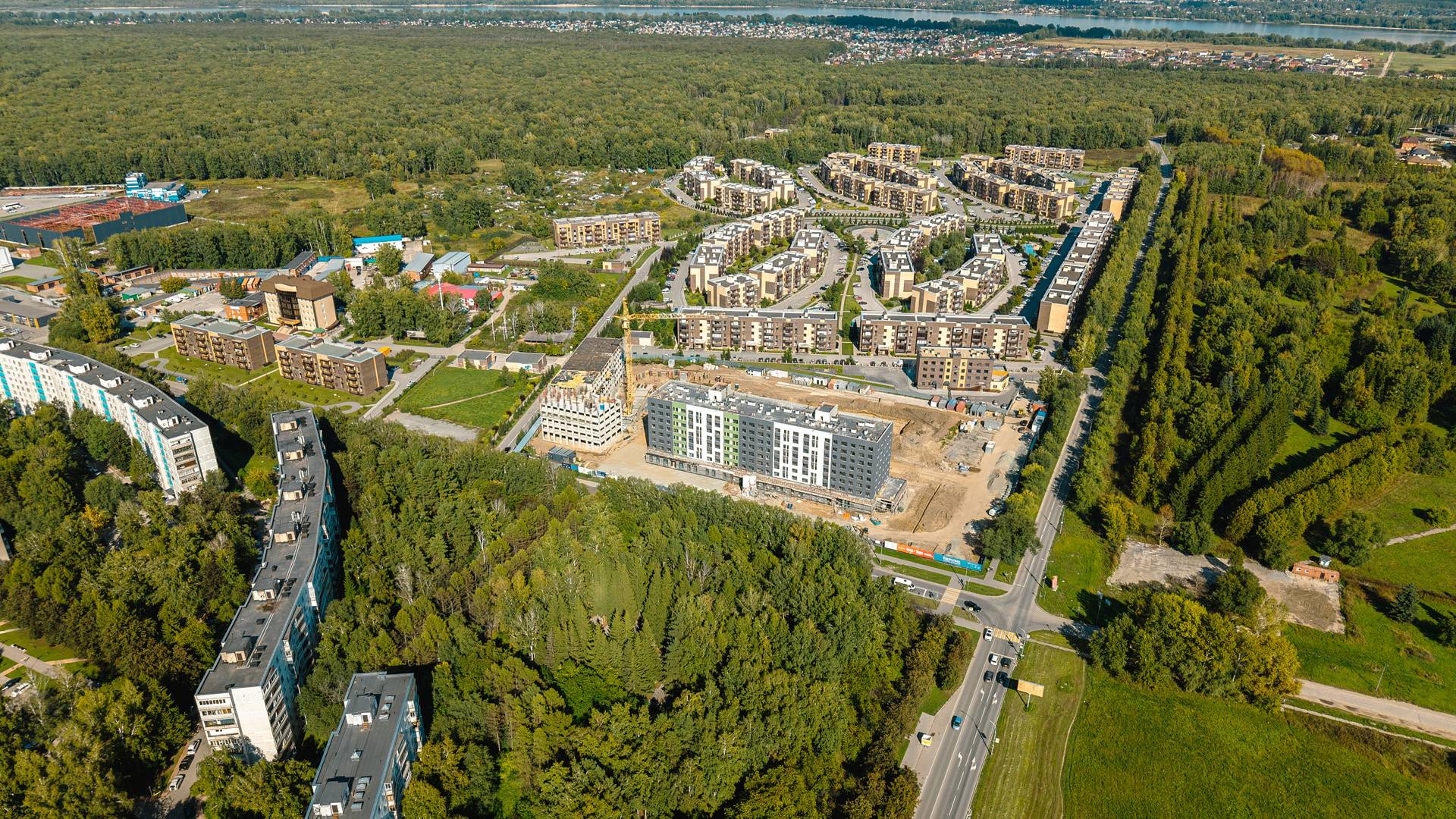 Ход строительства Базилик (август)