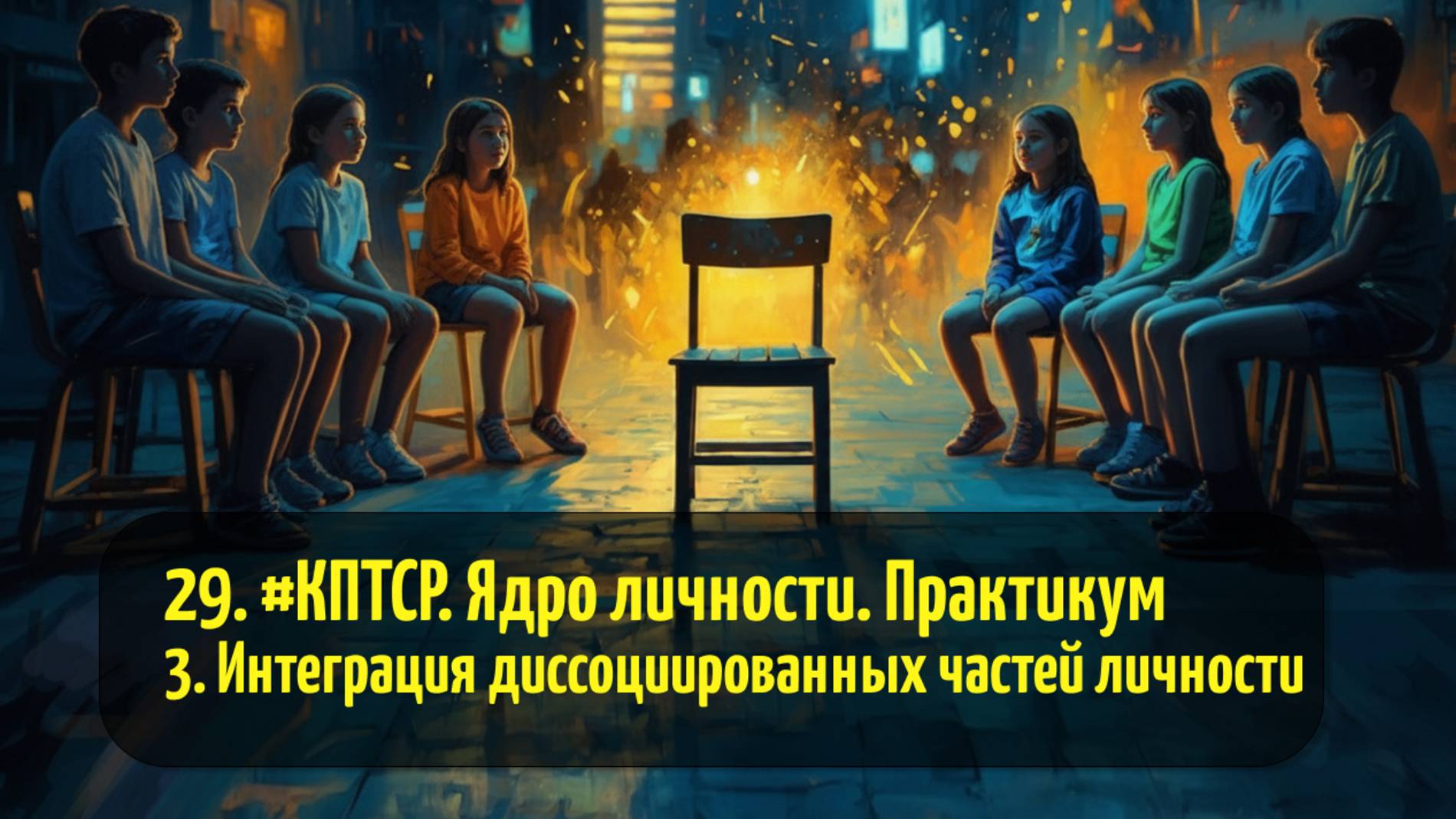 29. #КПТСР. Ядро личности. Практикум 3. Интеграция диссоциированных частей личности