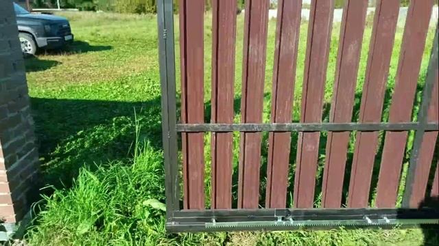 Как реализовать функцию калитка на откатных воротах с мотором DoorHan