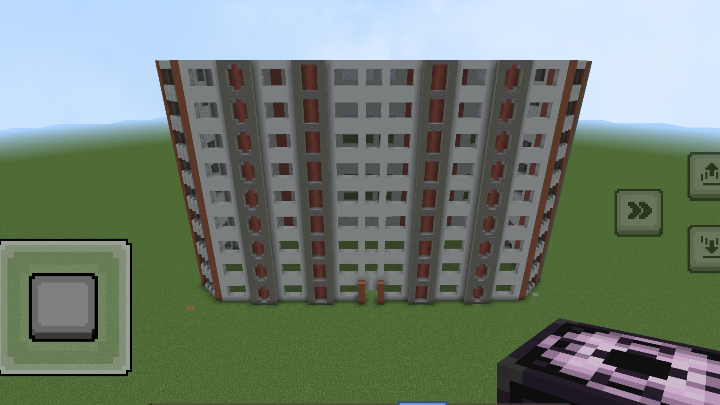 делаю в майнкрафте дома из своего города (у меня бранхиз я инголяцией дышу) не буду говорить