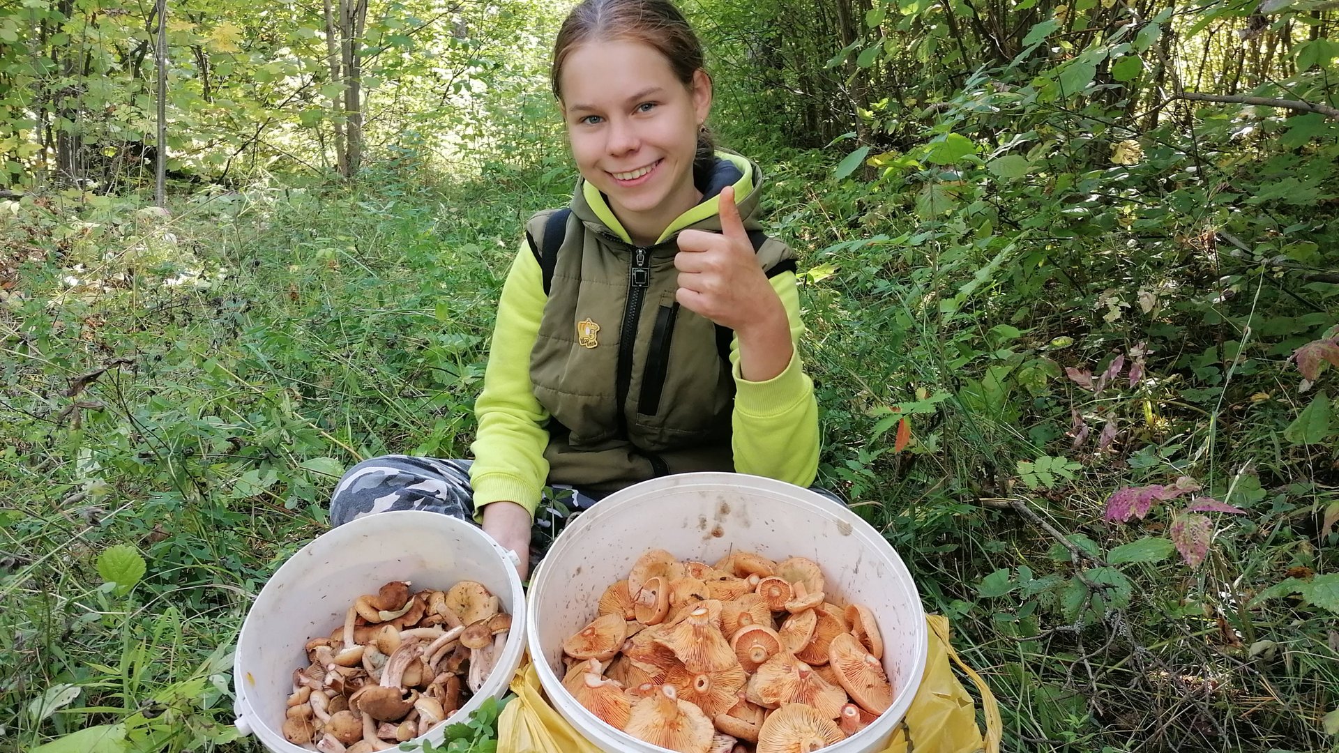 Пошли в ЛЕС  за ОПЯТАМИ, а собрали РЫЖИКИ!